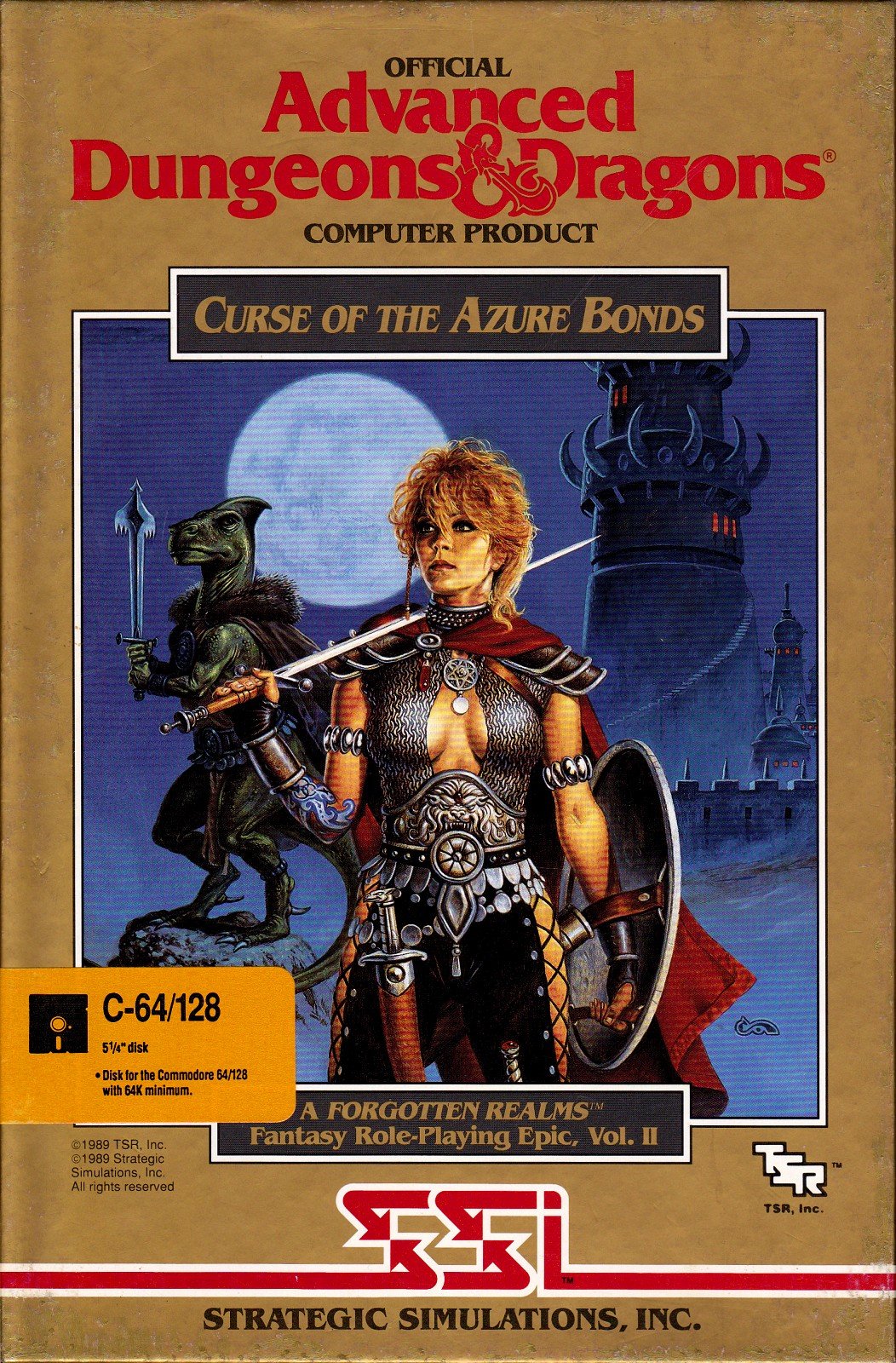 Curse of the Azure Bonds - Commodore 64