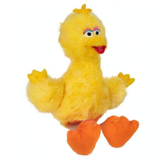 GUND Sesame Street Official Big Bird Muppet Plush, Premium Plush Toy for Ages 1 & Up, Yellow, 14”