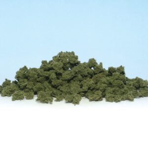 Olive Green Bushes Clump-Foliage Woodland Scenics