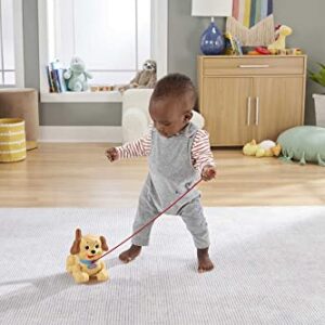 Fisher-Price Toddler Toy Lil’ Snoopy Pull-Along Puppy Dog, Walking Activity for Developmental Play Infants Ages 1+ Years