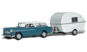 thompsons travelin trailer ho scale woodland scenics