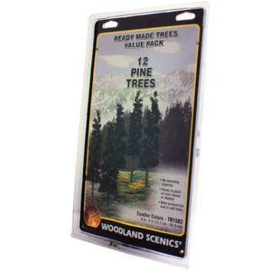 Woodland Scenics Trees 6-8" Tall (Set of 12) TR1582.