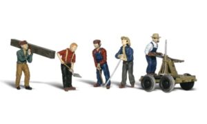 woodland scenics rail workers ho scale