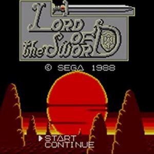 Lord of the Sword - Sega Master System