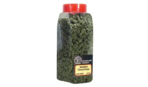 woodland scenics olive green bushes clump-foliage (32 oz. shaker)