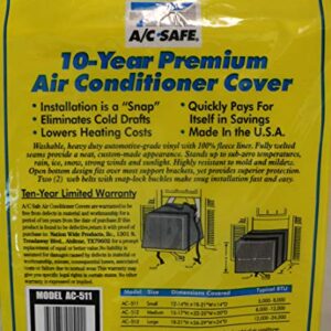 AC-Safe Large C Safe Exterior Cover Window Air Conditioners, Neutral