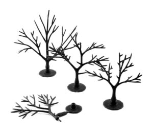 woodland scenics tr1121 deciduous tree armatures 2"-3"