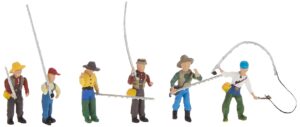 fly fishermen ho scale woodland scenics