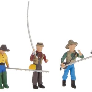 Fly Fishermen HO Scale Woodland Scenics