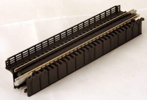 kato usa inc. n 124mm 4-7/8 deck plate girder bridge black kat20464 n track