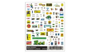 product logos mini series dry transfer decals woodland scenics