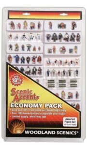 woodland scenics a2053 ho assorted figure economy set