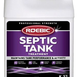 Roebic K-37-H Septic Tank Treatment: 64-Ounce, Promotes Efficient Breakdown, Reduces Odors, Prevents Clogs for Smooth Septic System Operation