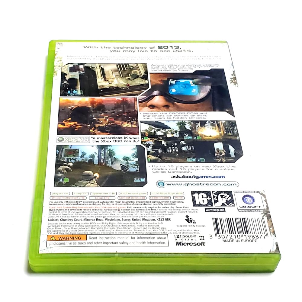 Tom Clancy's Ghost Recon Advanced Warfighter 2 (Xbox 360)