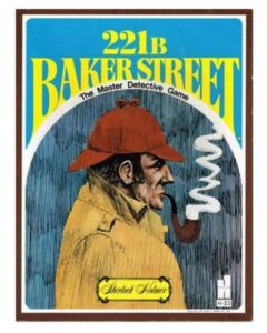 baker street mystery game board game