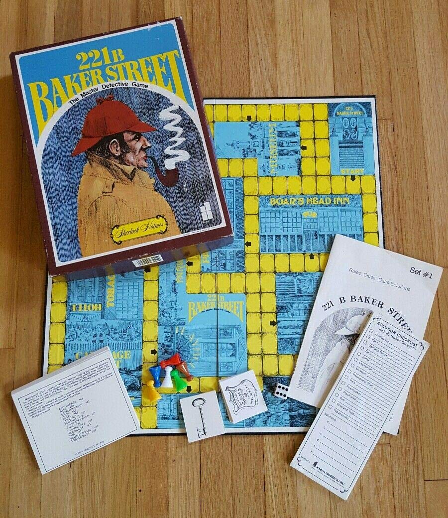 Baker Street Mystery Game Board Game