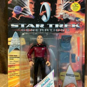 STAR TREK Generations Captain Jean-Luc Picard Action Figure