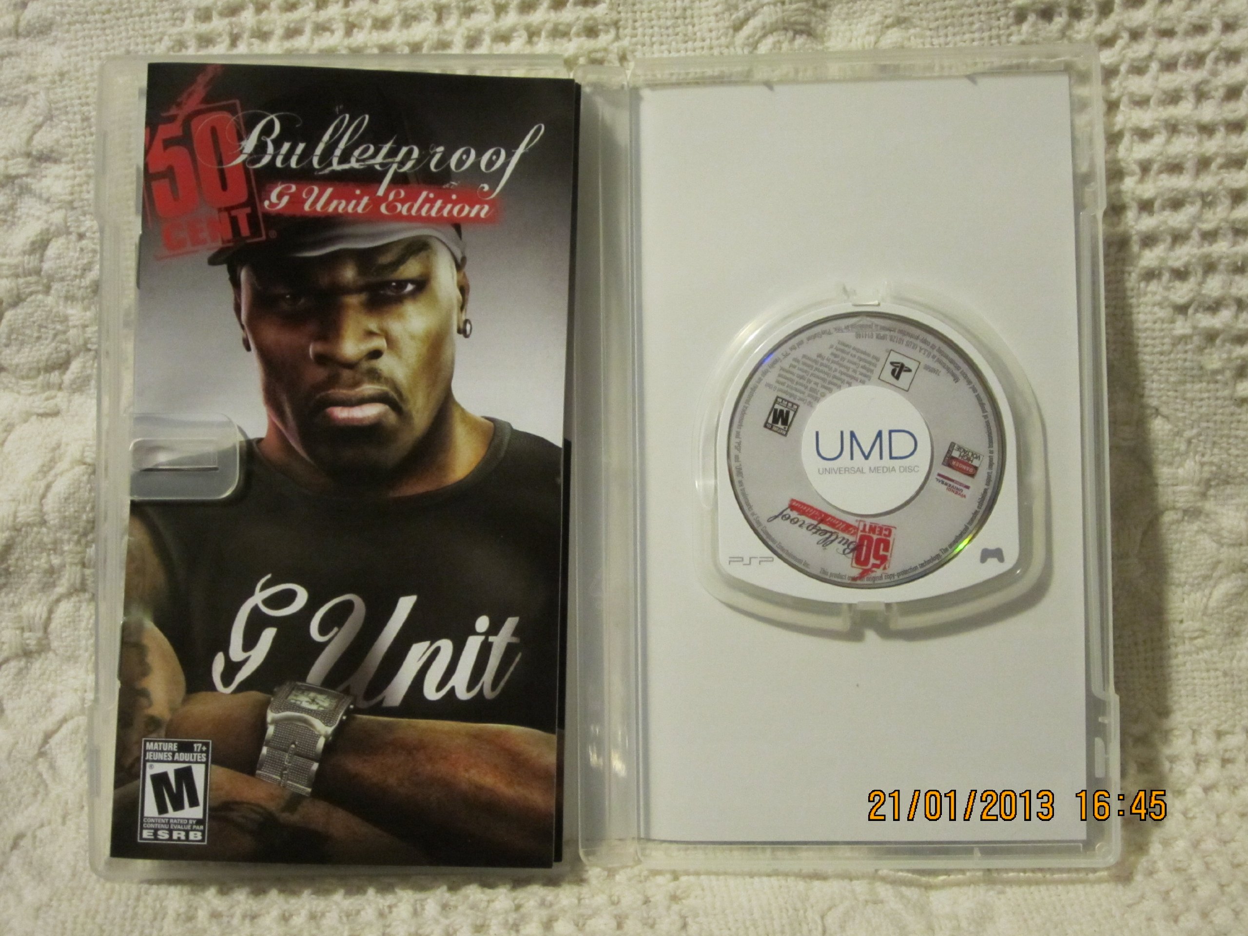 50 Cent Bulletproof: G Unit Edition -Sony PSP