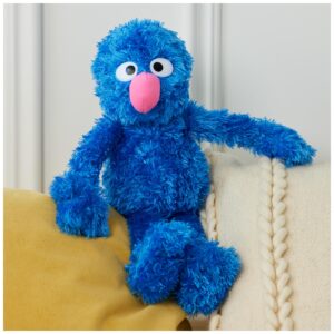 GUND Sesame Street Official Grover Muppet Plush, Premium Plush Toy for Ages 1 & Up, Blue, 14.5”