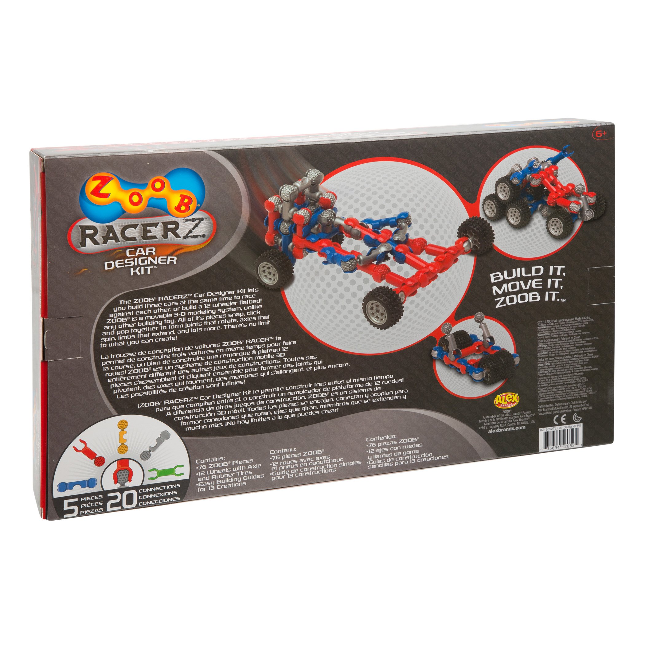 ALEX Toys ZOOB CAR DESIGNER (0Z12052)