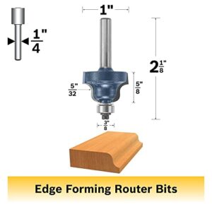 BOSCH 85270M 5/32 in. x 5/8 in. Carbide Tipped Roman Ogee Bit