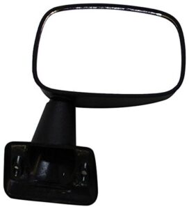 dorman 955-217 passenger side manual door mirror compatible with select toyota models, black