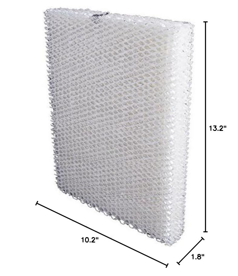 BestAir A35W-PDQ-6 Humidifier Replacement Paper Waterpad Filter, For Aprilaire, American Standard, Bryant, Carrier, Honeywell, Lennox & Totaline Models, 13.2" x 10.2" x 1.8", Single Pack