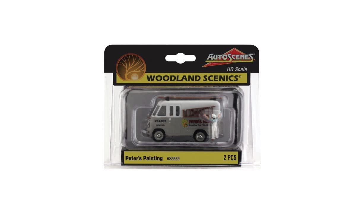 Woodland Scenics Peters Painting Truck HO Scale