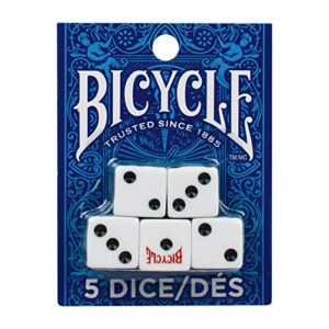 bicycle 5 count dice