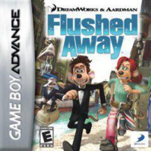 flushed away