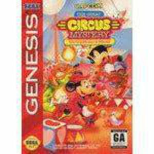 the great circus mystery:starring mickey and minnie:sega genesis