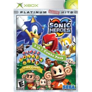 sonic heroes/super monkey ball deluxe - xbox