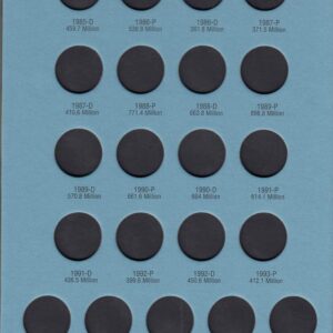 Whitman U.S. Jefferson Nickel Coin Folder 1962-1995 Volume 2 #9039