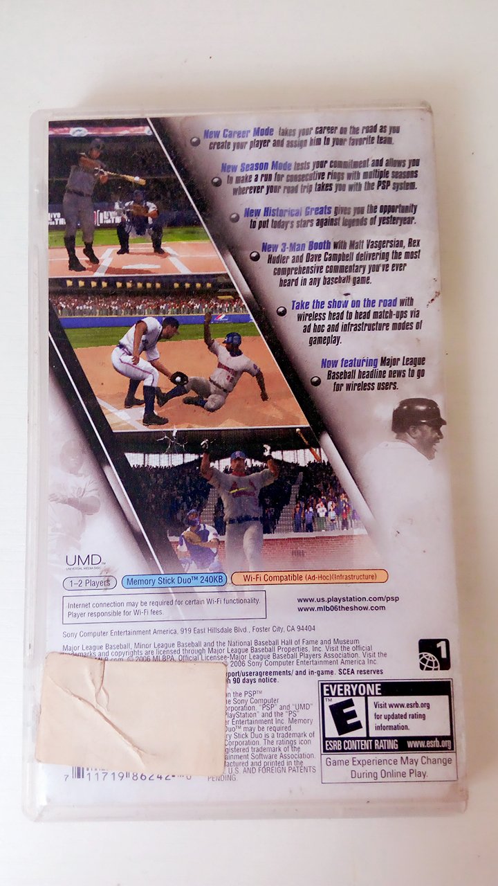 MLB 06 The Show - Sony PSP