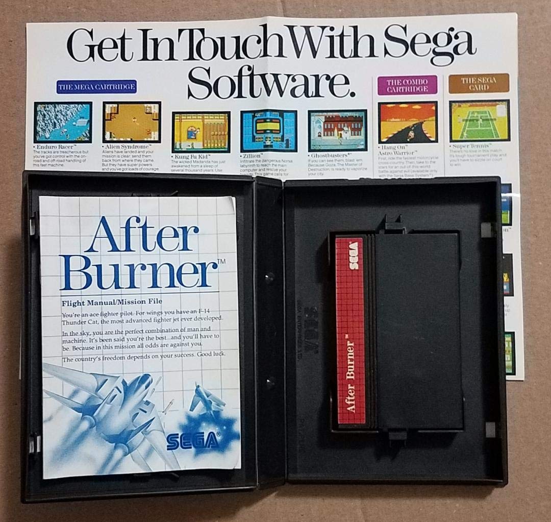 After Burner - Sega Master System