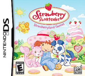 strawberry shortcake: strawberryland games - nintendo ds