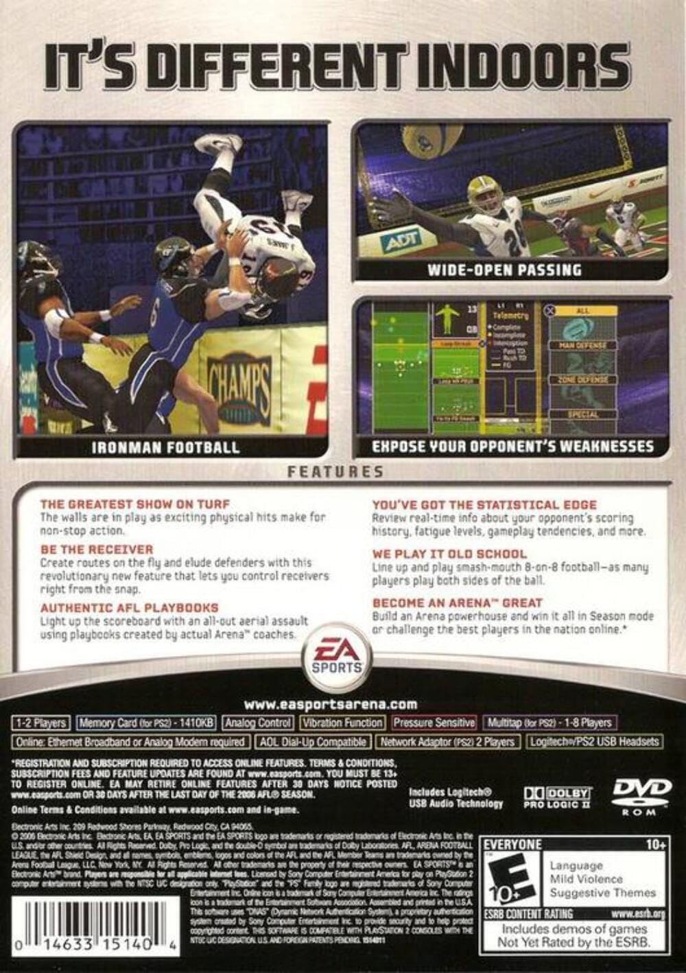 Arena Football - PlayStation 2