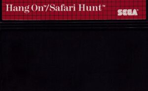 hang on & safari hunt - the combo cartridge