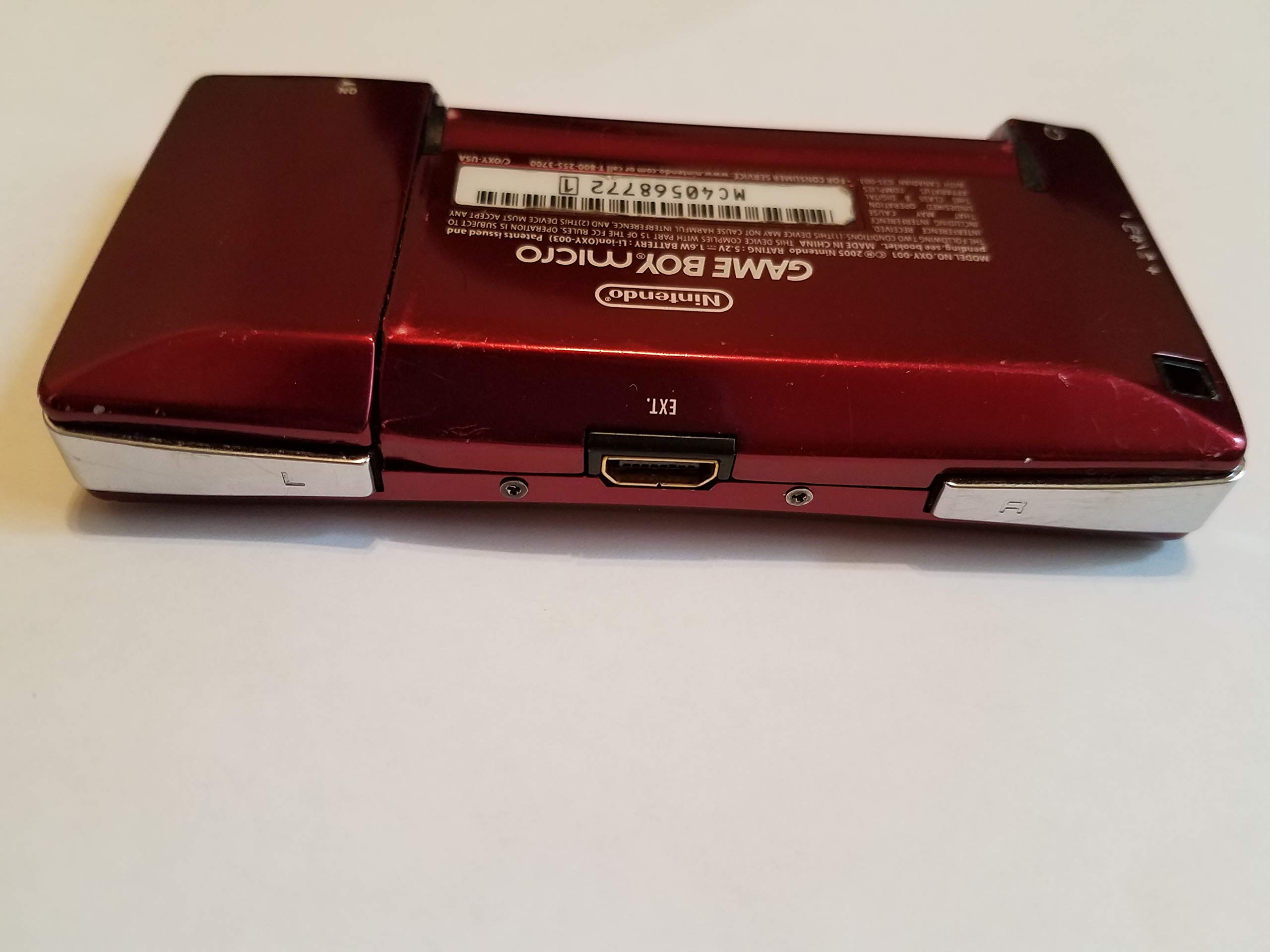 Game Boy Micro - 20th Anniversary Edition - Game Boy Advance