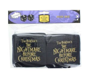 neca nightmare before christmas fuzzy dice