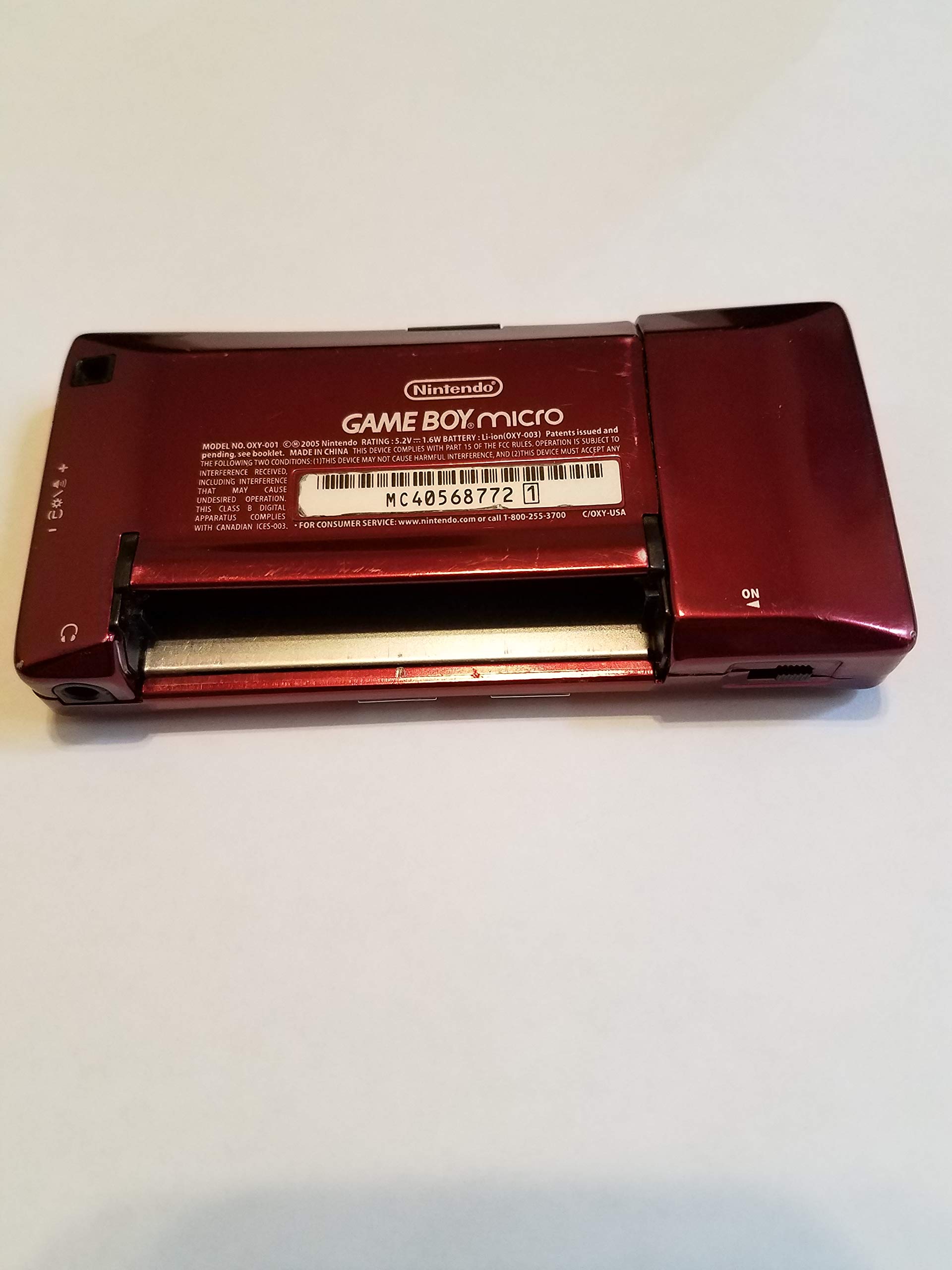 Game Boy Micro - 20th Anniversary Edition - Game Boy Advance