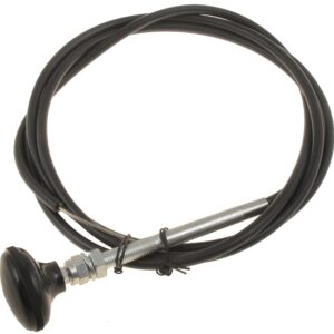 Dorman 55197 Control Cables With 2 In. Black Knob, 8 Ft. Length Universal Fit