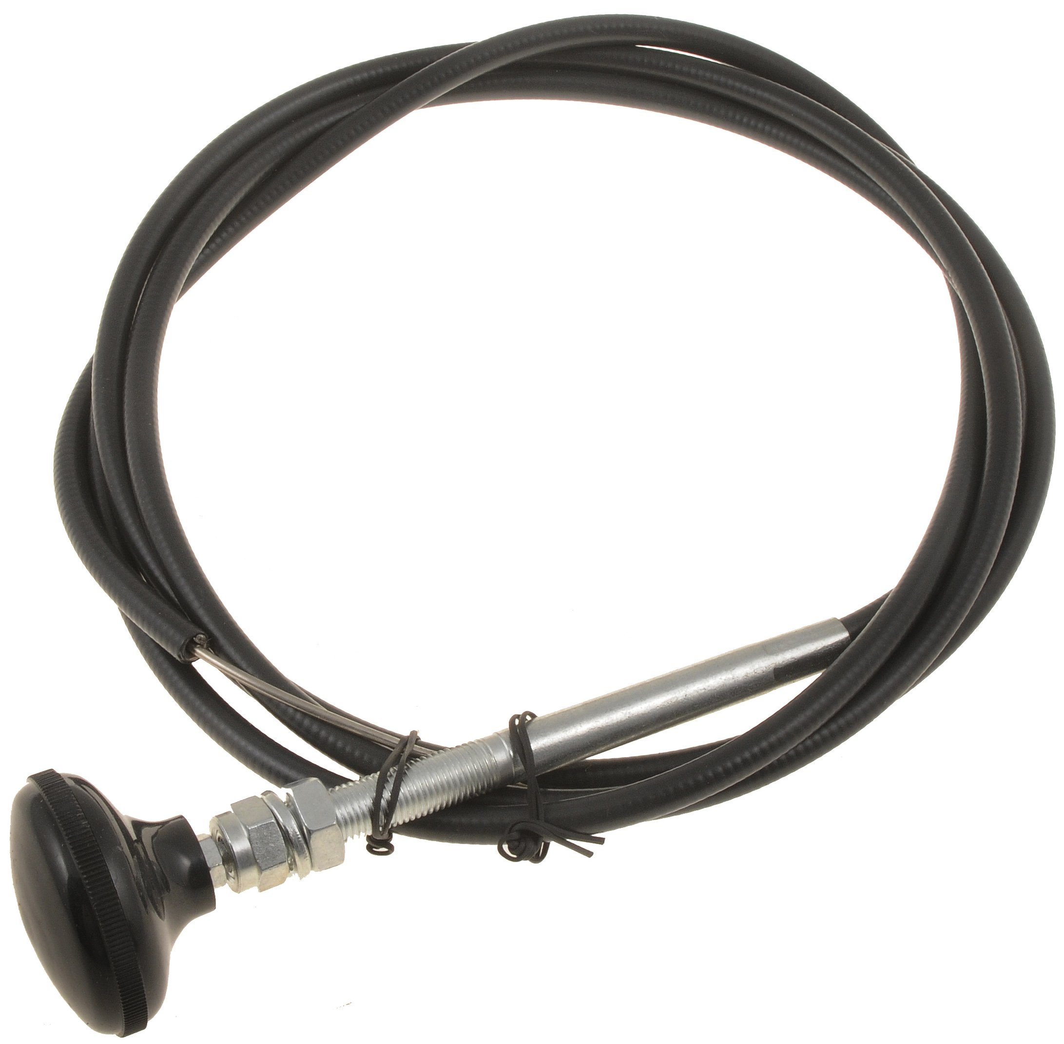 Dorman 55197 Control Cables With 2 In. Black Knob, 8 Ft. Length Universal Fit