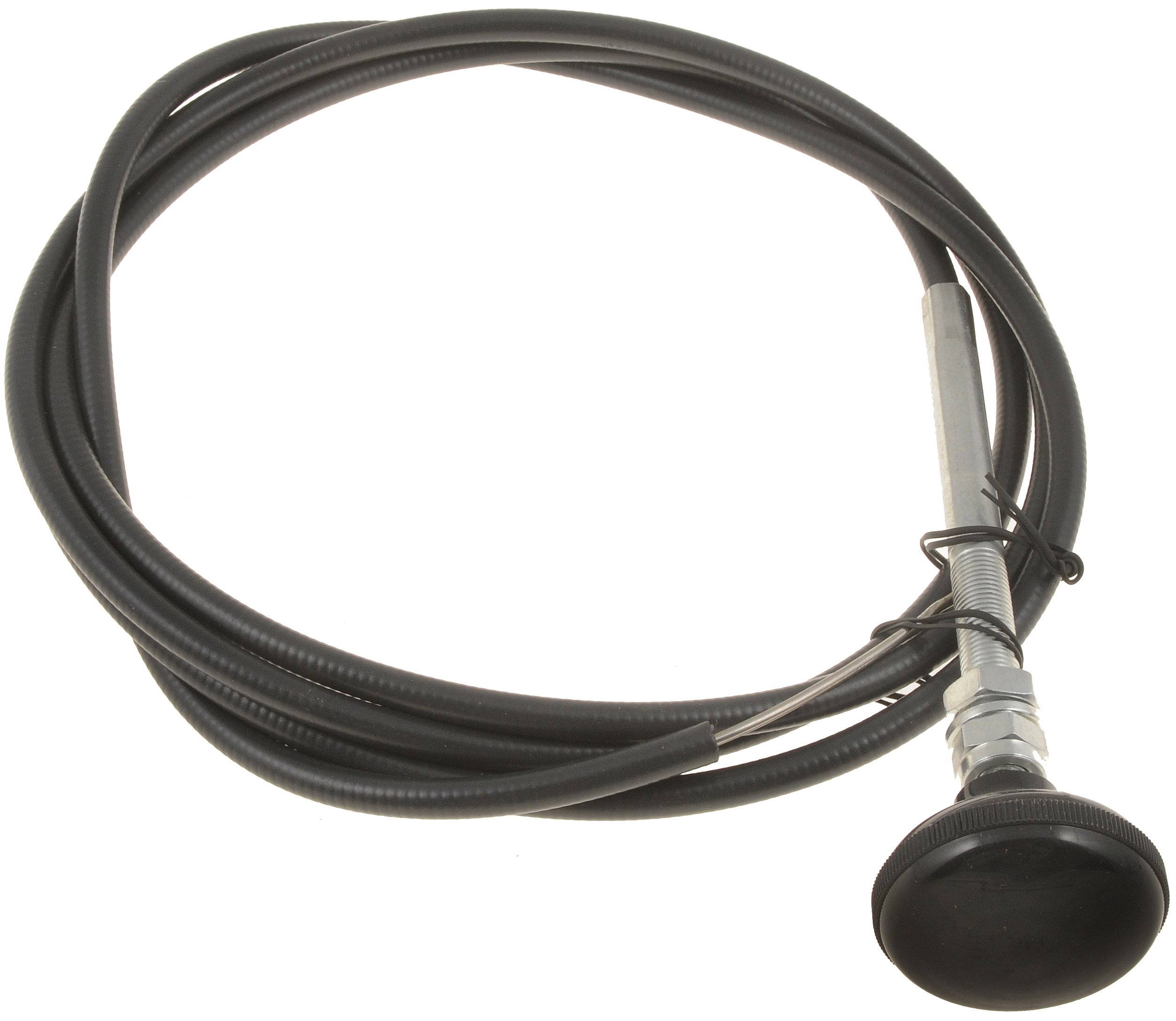 Dorman 55197 Control Cables With 2 In. Black Knob, 8 Ft. Length Universal Fit