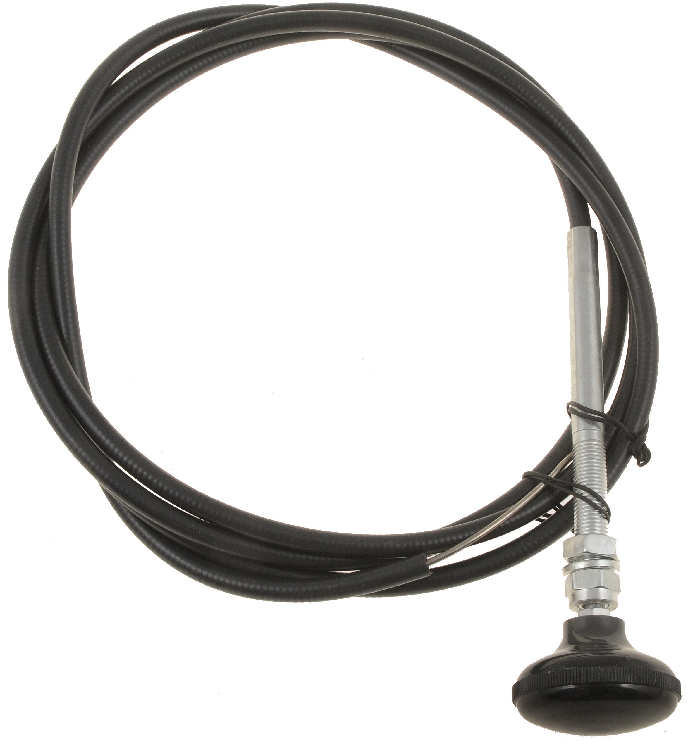 Dorman 55197 Control Cables With 2 In. Black Knob, 8 Ft. Length Universal Fit