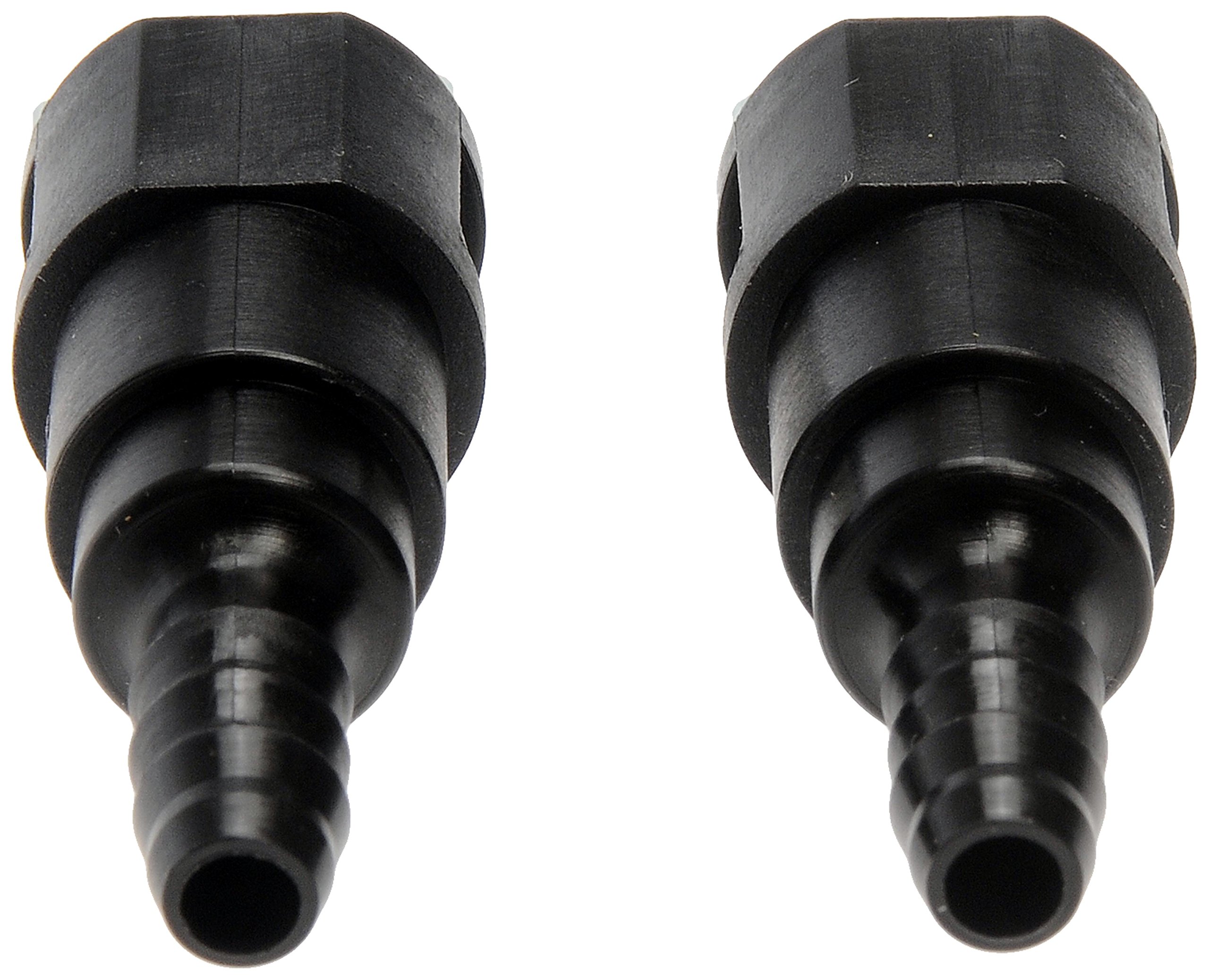 Dorman 800-085 Fuel Line Quick Connector That Adapts 3/8 In. Steel To 5/16 In. Nylon Tubing, 2 Pack