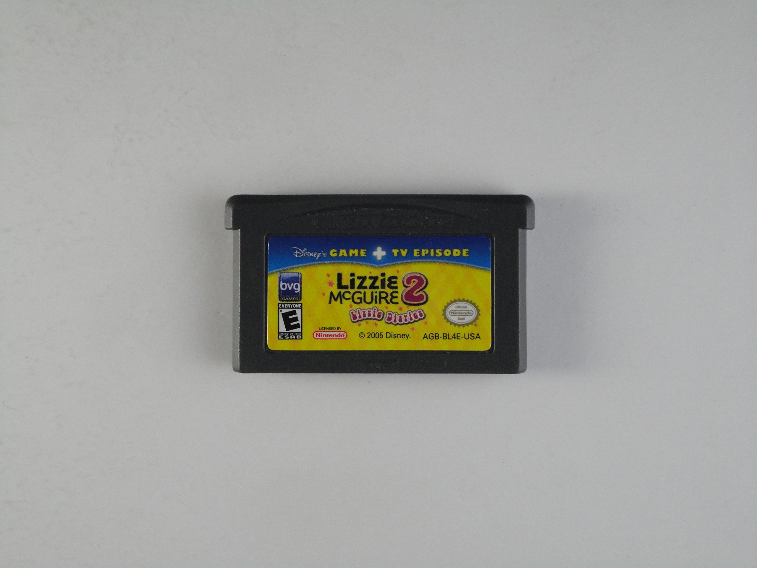 Lizzi McGuire 2 Lizzie Diaries - Game Boy Advance