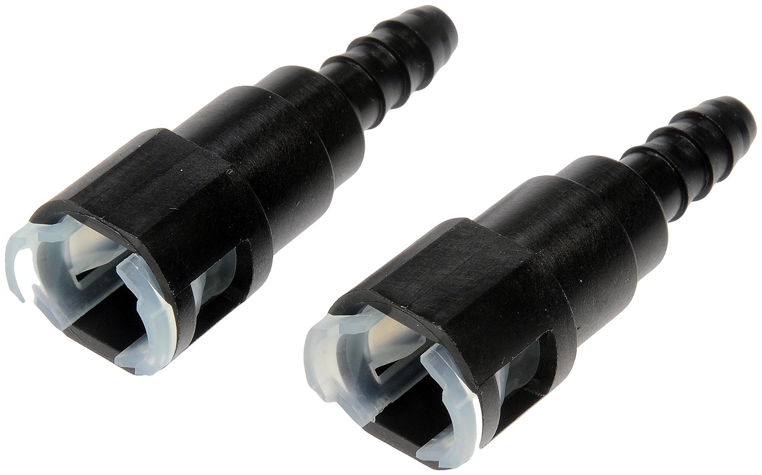 Dorman 800-085 Fuel Line Quick Connector That Adapts 3/8 In. Steel To 5/16 In. Nylon Tubing, 2 Pack