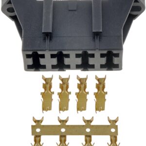 Dorman 85668 Fuse Block Holds 4 Blade Fuses Universal Fit