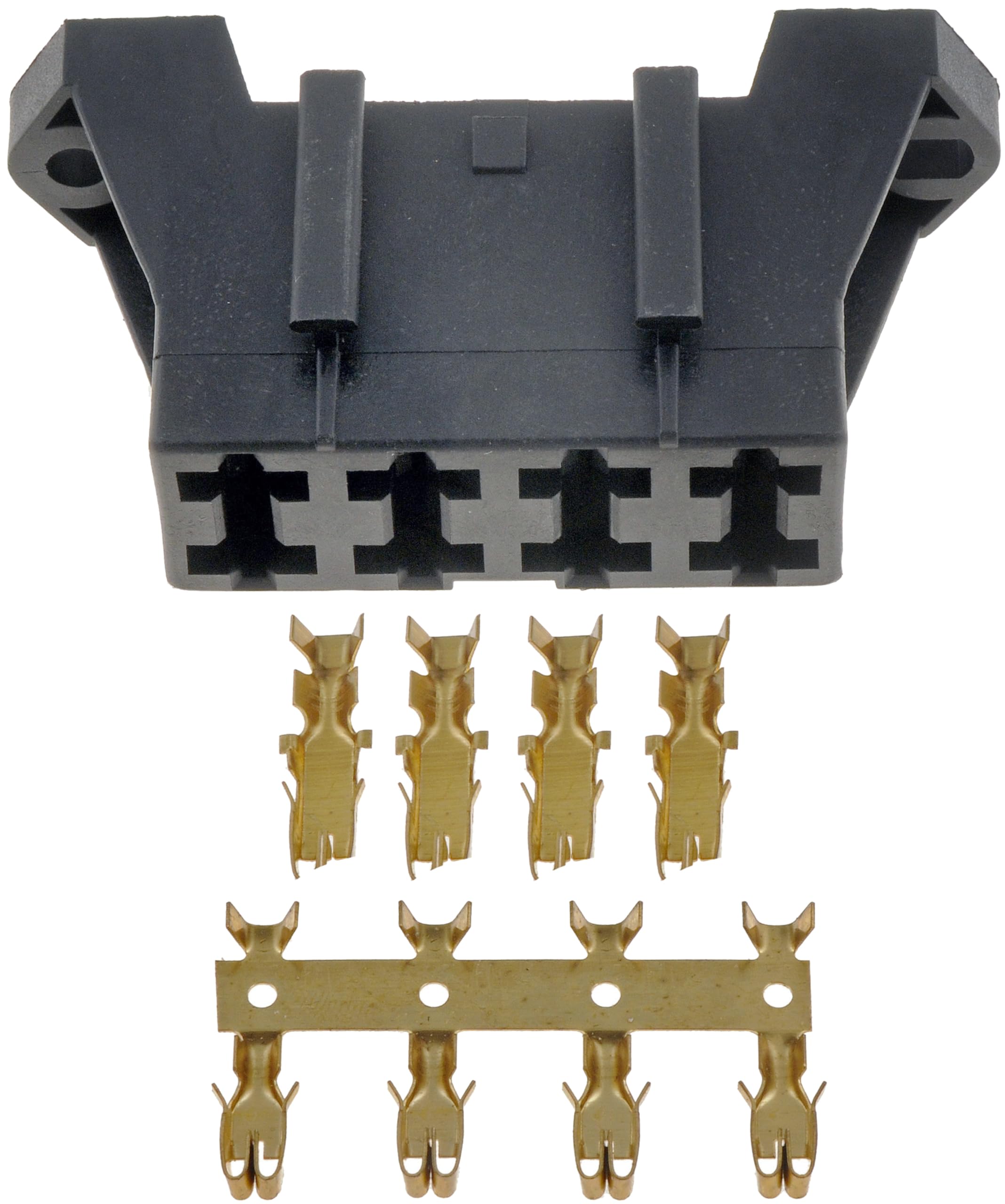 Dorman 85668 Fuse Block Holds 4 Blade Fuses Universal Fit